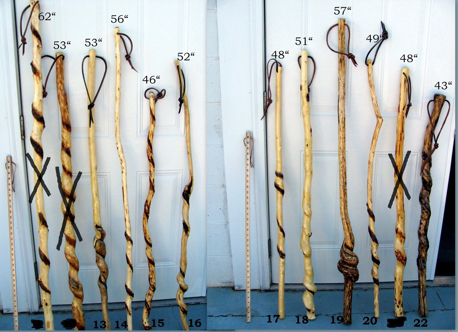 Naturally Twisted Walking Sticks - Etsy