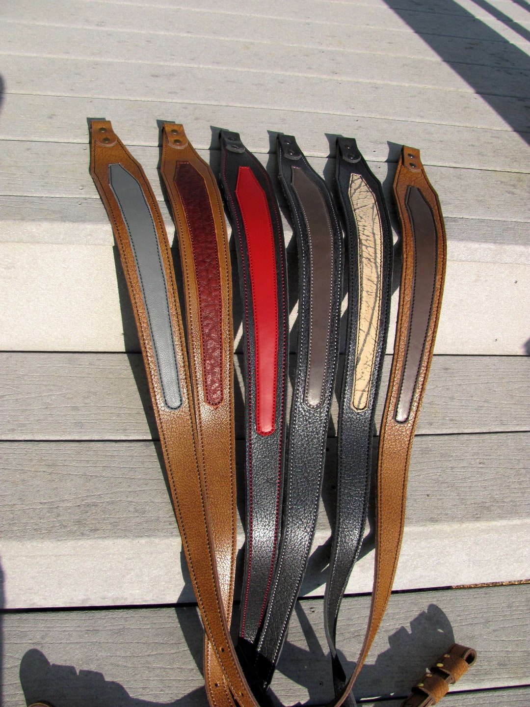 Cobra-head Leather Shoulder Strap - Etsy