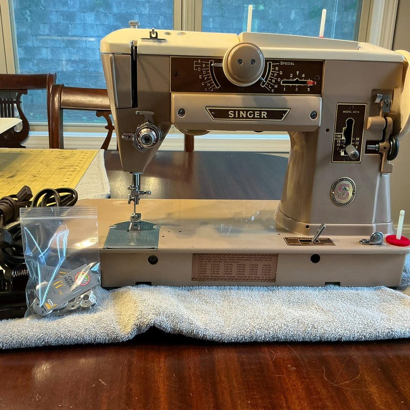 Singer 401 Sewing Machine - Etsy