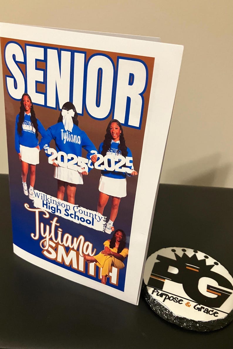 Graduate Booklet Template Printable - Etsy