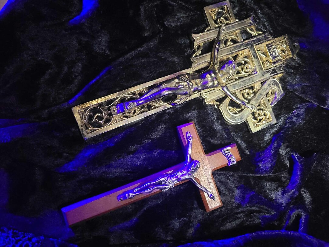 Haunted St Mary's Church Antique Vintage Catholic Crosses - Etsy