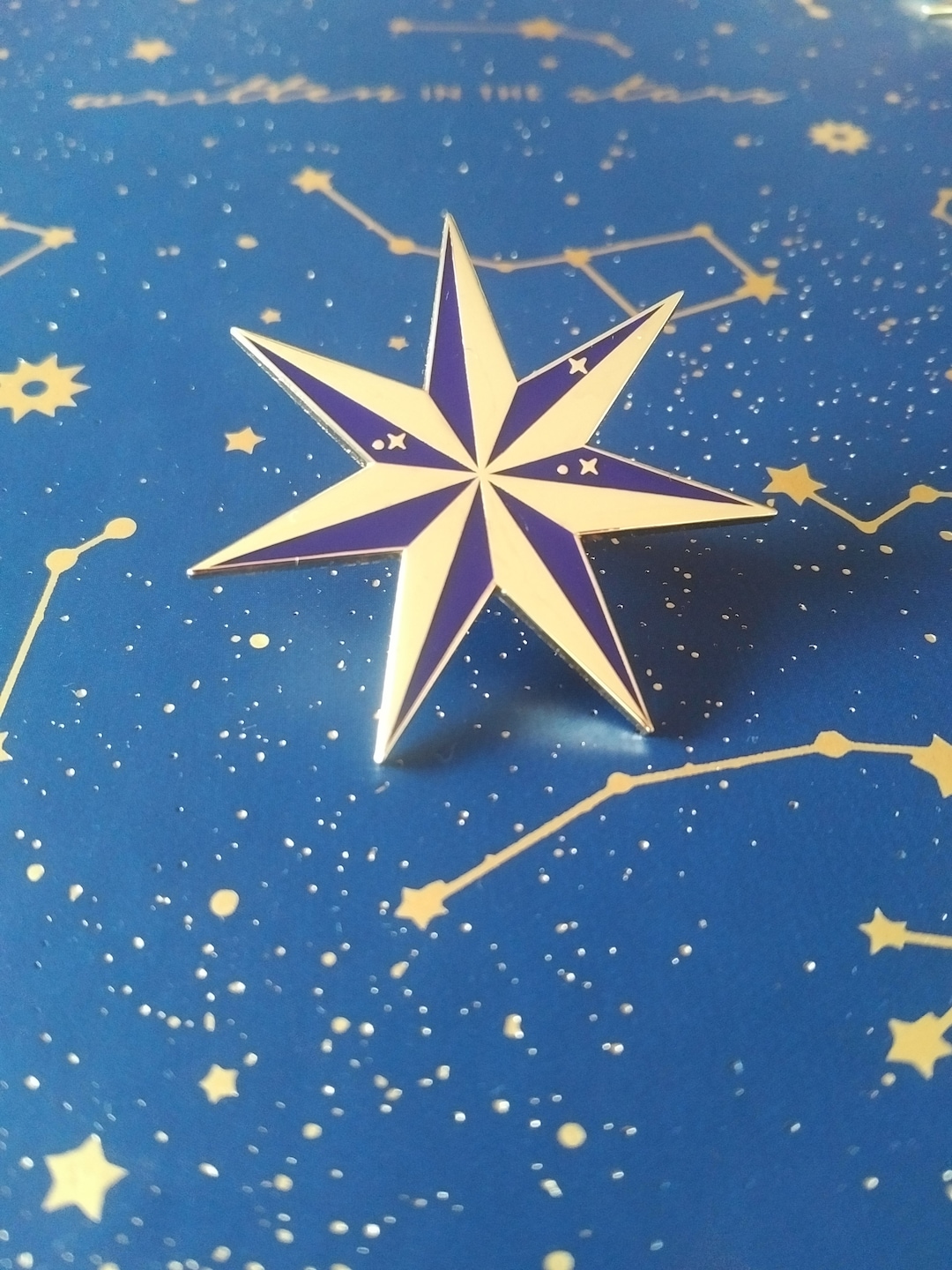 Seven-pointed Star Pin - Etsy