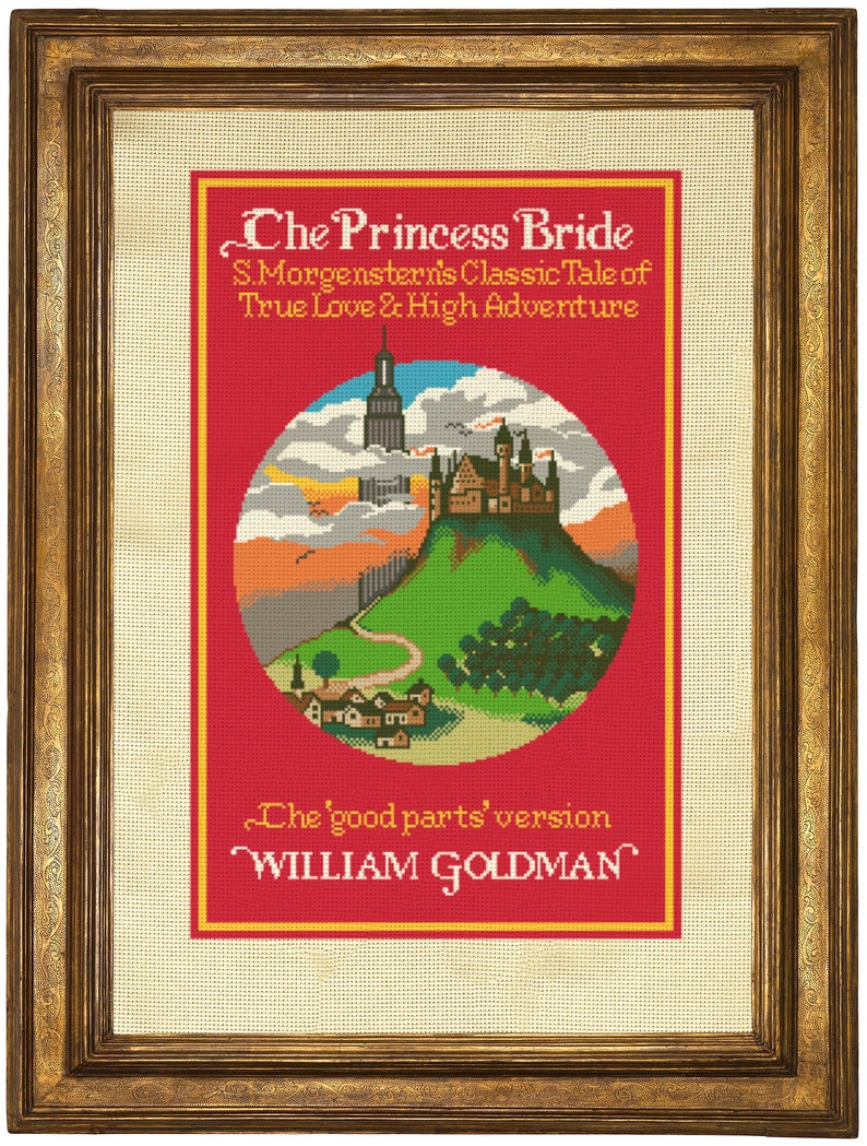 The Princess Bride Cross Stitch Pattern // First Edition Book Cover ...