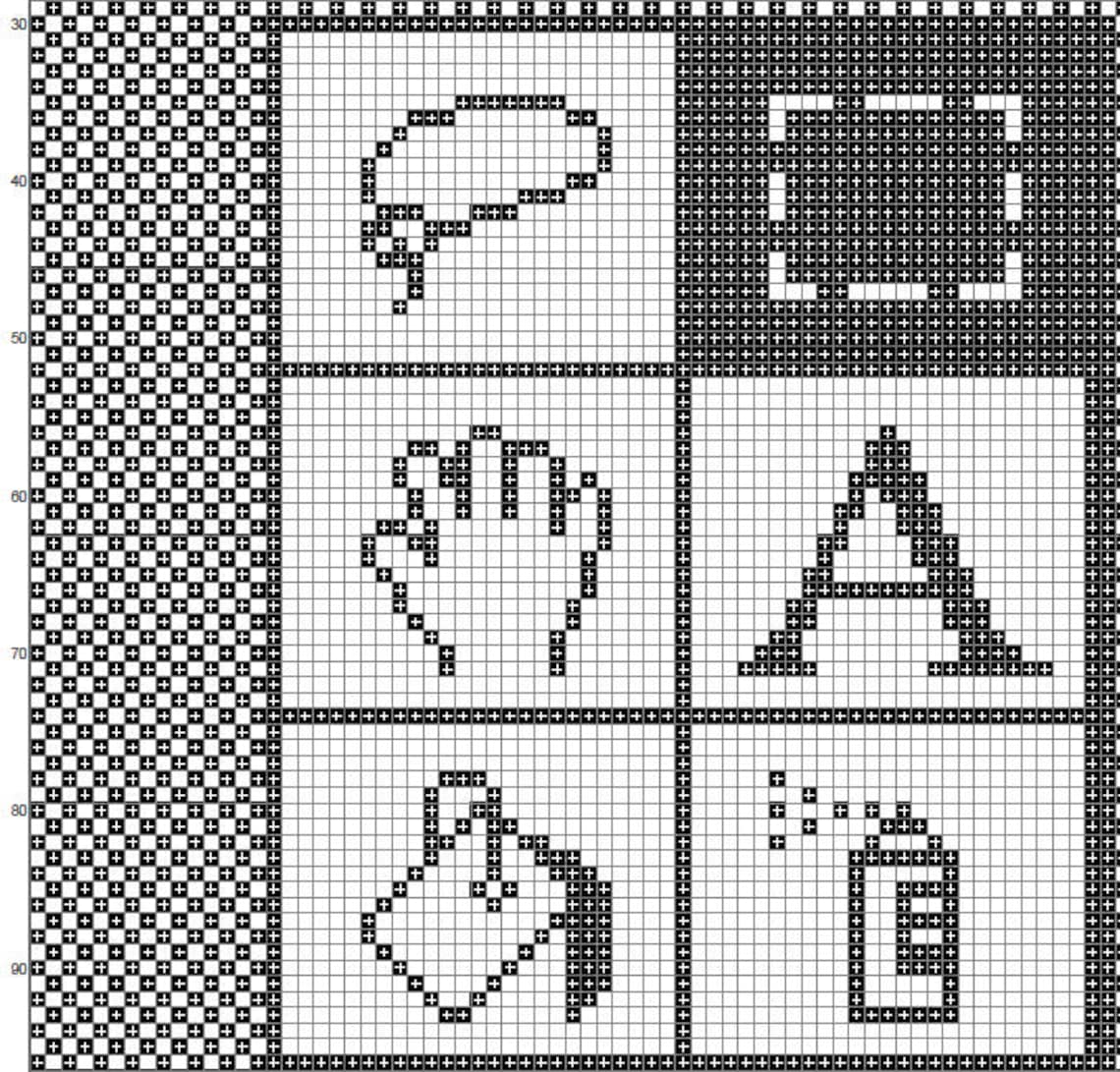 Epic Macpaint Retro Computer Cross Stitch // PDF Pattern - Etsy