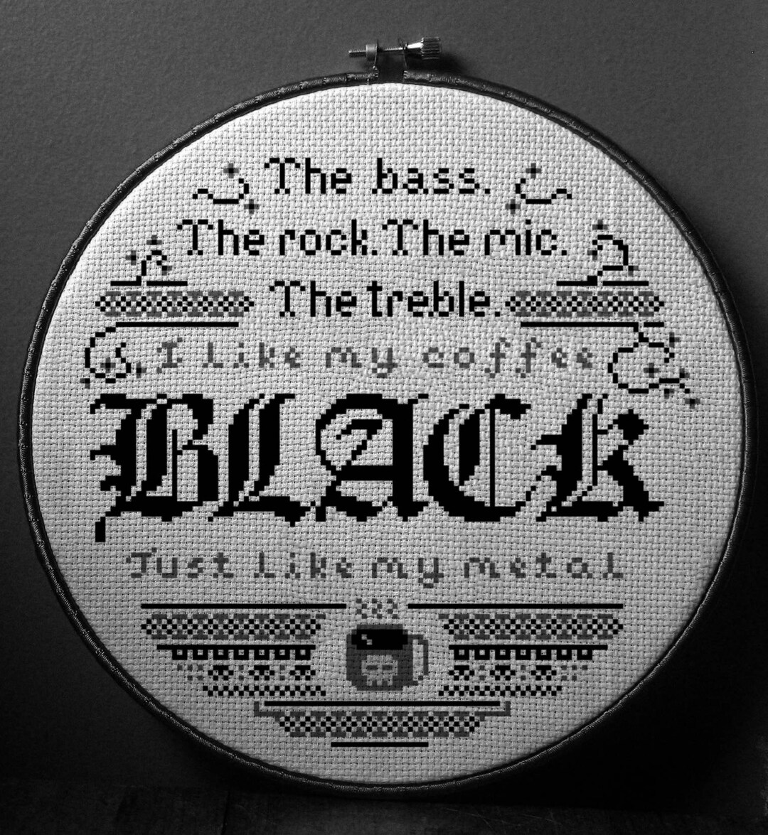 Shut Me Up Lyrics Gothic Cross Stitch Pattern Etsy shut-me-up-lyrics-gothic-cross-stitch-pattern-etsy