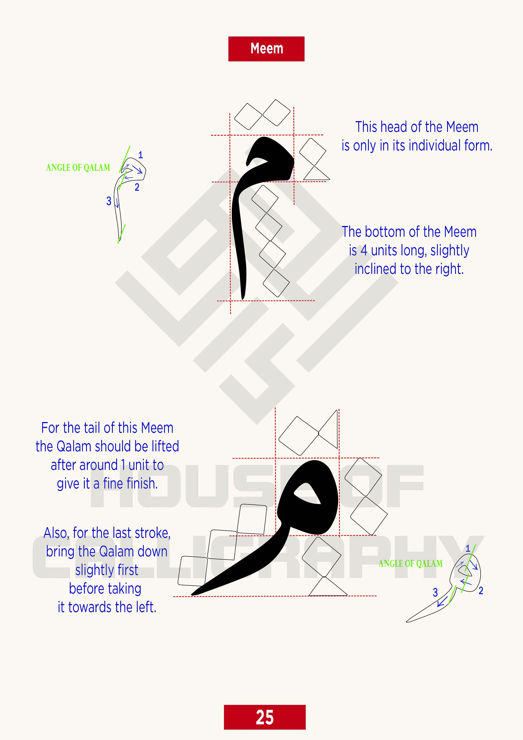 The Art of Lettering, A Beginners Guide to Learning the Naskh Script ...