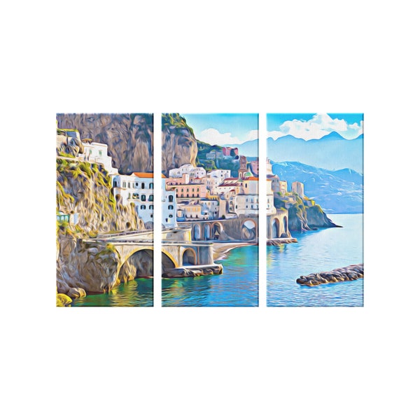 Triptych Canvas - Etsy