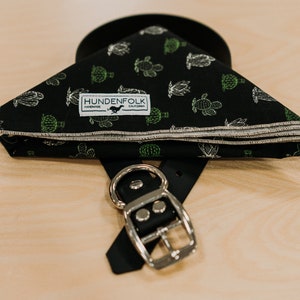 Chicago Collar / Vegan Leather Alternative Dog Collar/ - Etsy