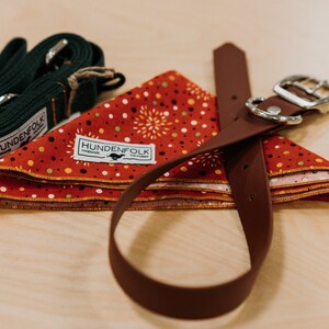 Chicago Collar / Vegan Leather Alternative Dog Collar/ - Etsy