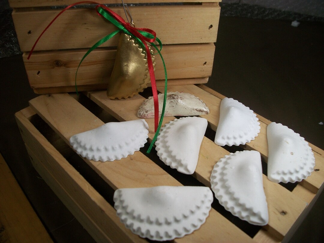Perogies Pierogi Paint Your Own DIY Ornaments Christmas Decoration ...