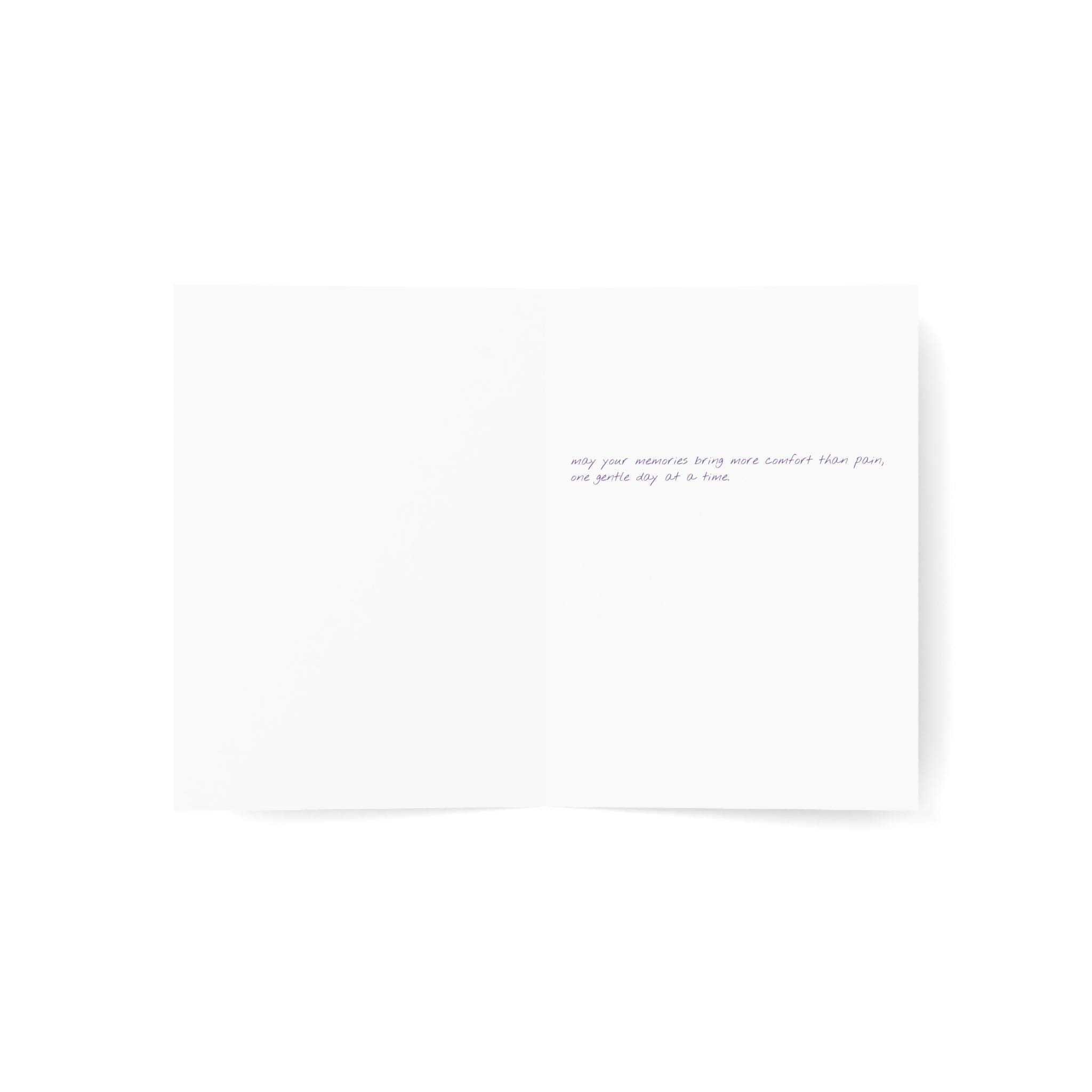 Any Breed Dog Memorial Card, Rainbow Bridge Pet Loss Card Animal ...