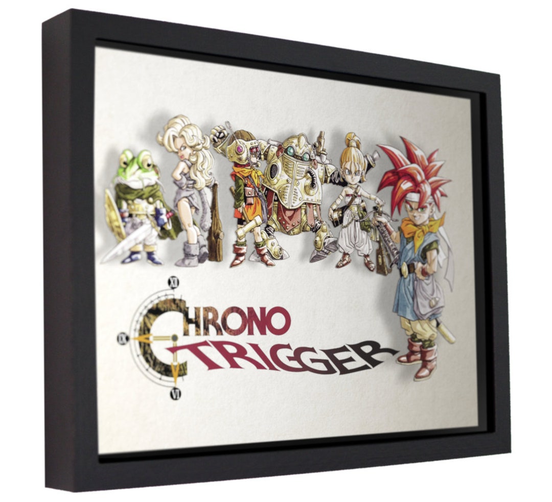 Chrono Trigger (title & Characters) - 3D Shadow Box for Gamers ...