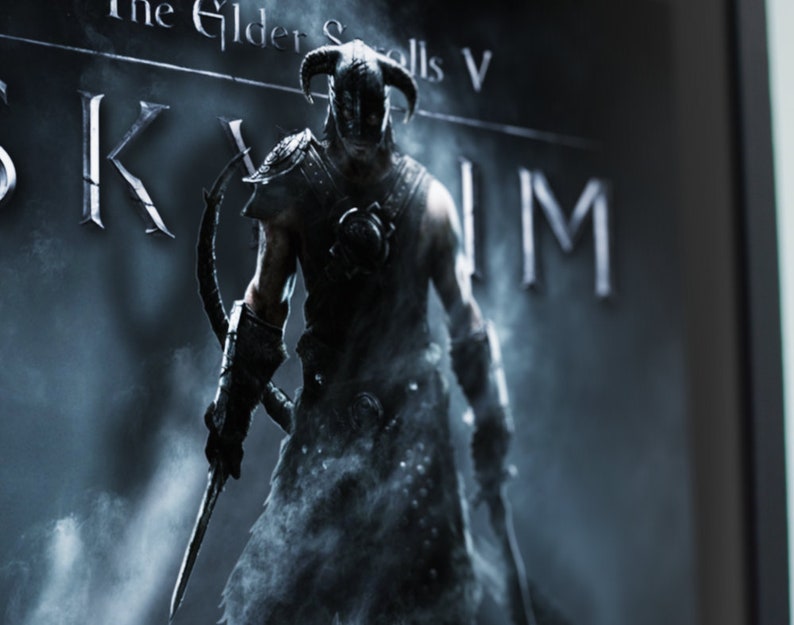 The Elder Scrolls V: Skyrim 3D Shadow Box 9 X | Etsy