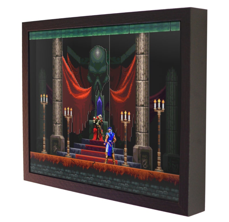 Castlevania: Symphony of the Night 3D Shadow Box 11 X | Etsy