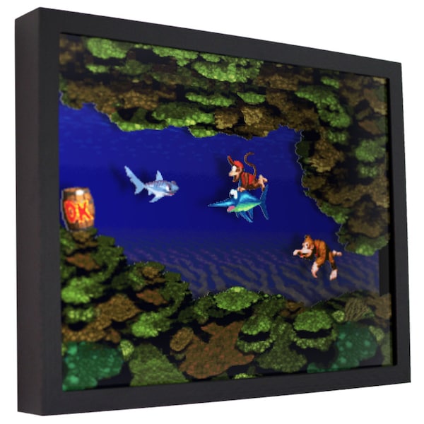 Retro Shadow Box - Etsy