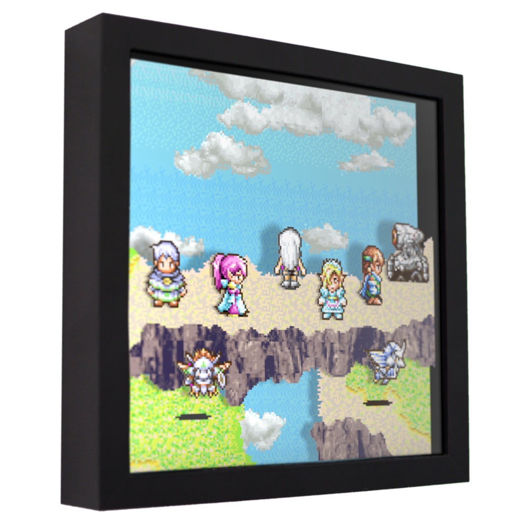 Shining Force 3D Shadow Box: Retro Game Room Decor - Etsy