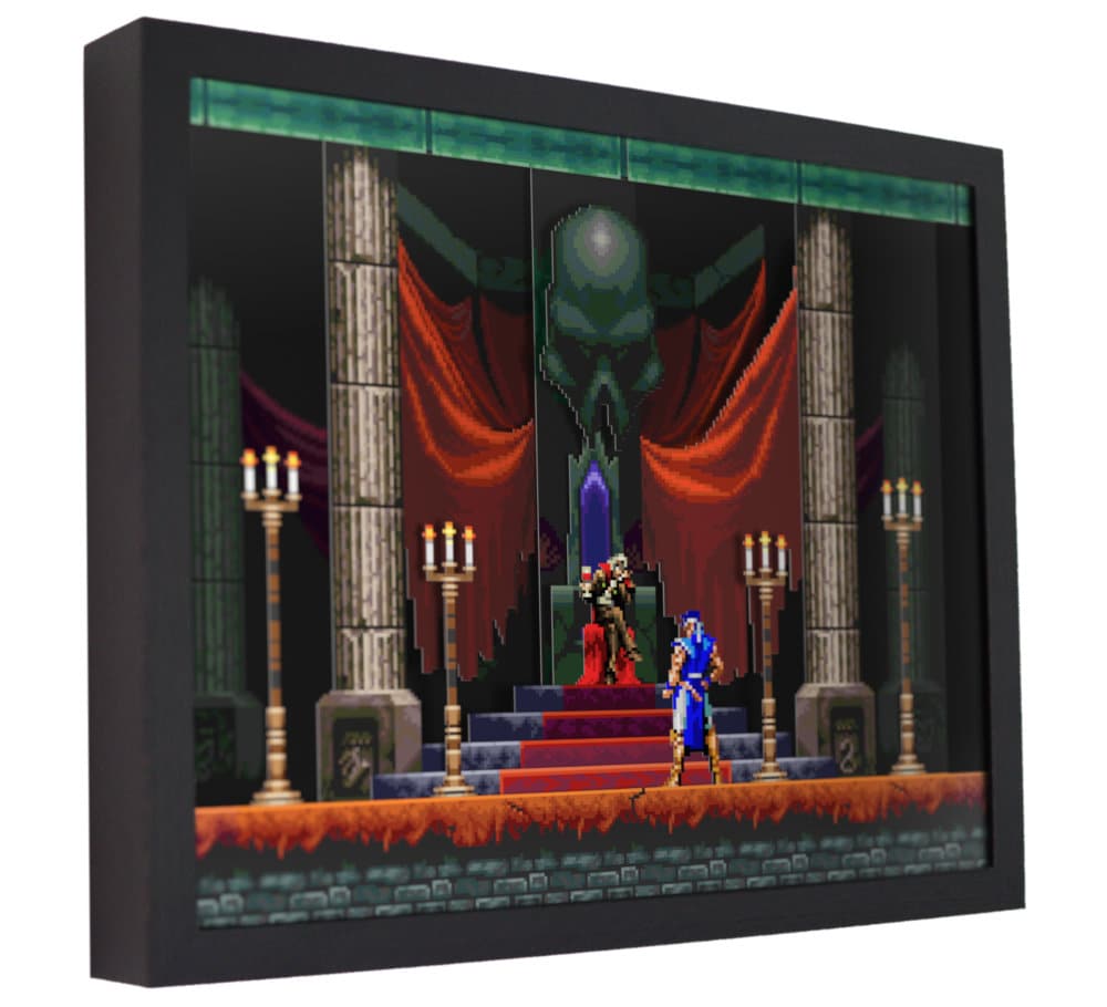 Castlevania: Symphony of the Night 3D Shadow Box for Gamers - Etsy