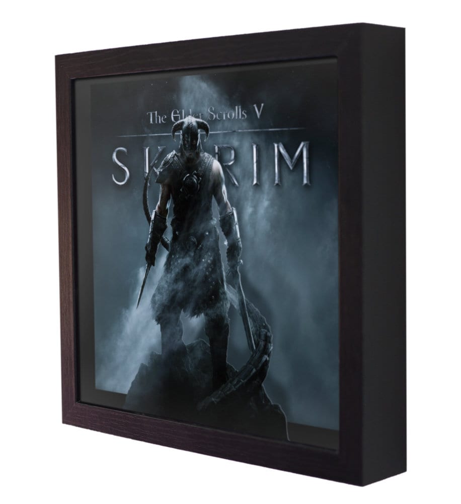 The Elder Scrolls V: Skyrim 3D Shadow Box 9 X | Etsy