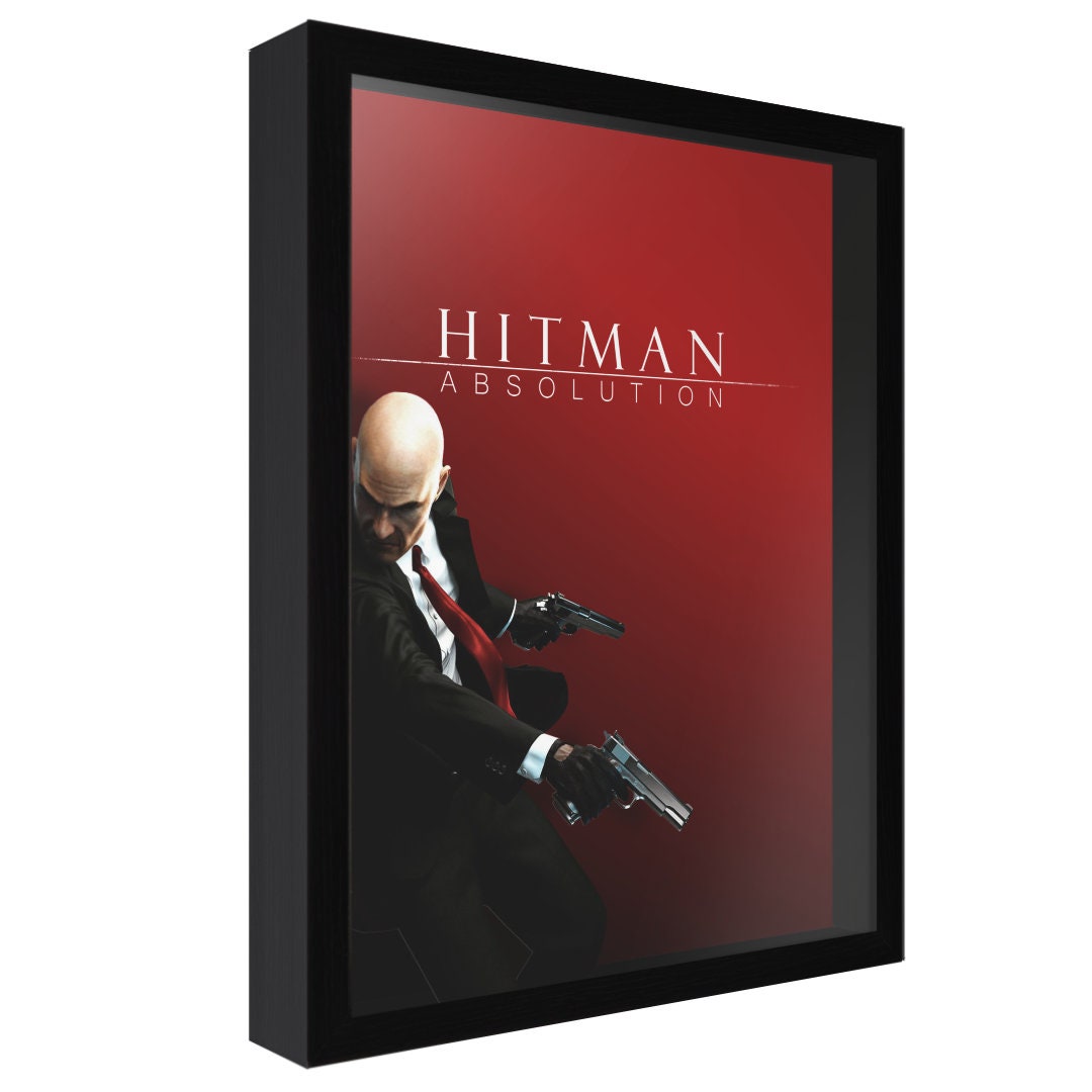 Hitman: Absolution Cover Art 3D Shadow Box 14 x | Etsy