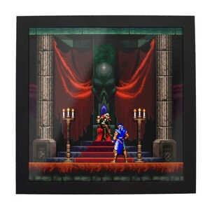 Castlevania: Symphony of the Night - 3D Shadow Box for Gamers ...