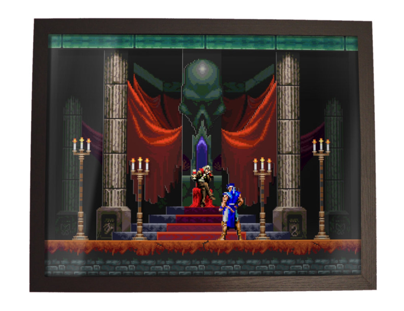 Castlevania: Symphony of the Night 3D Shadow Box 11 X | Etsy