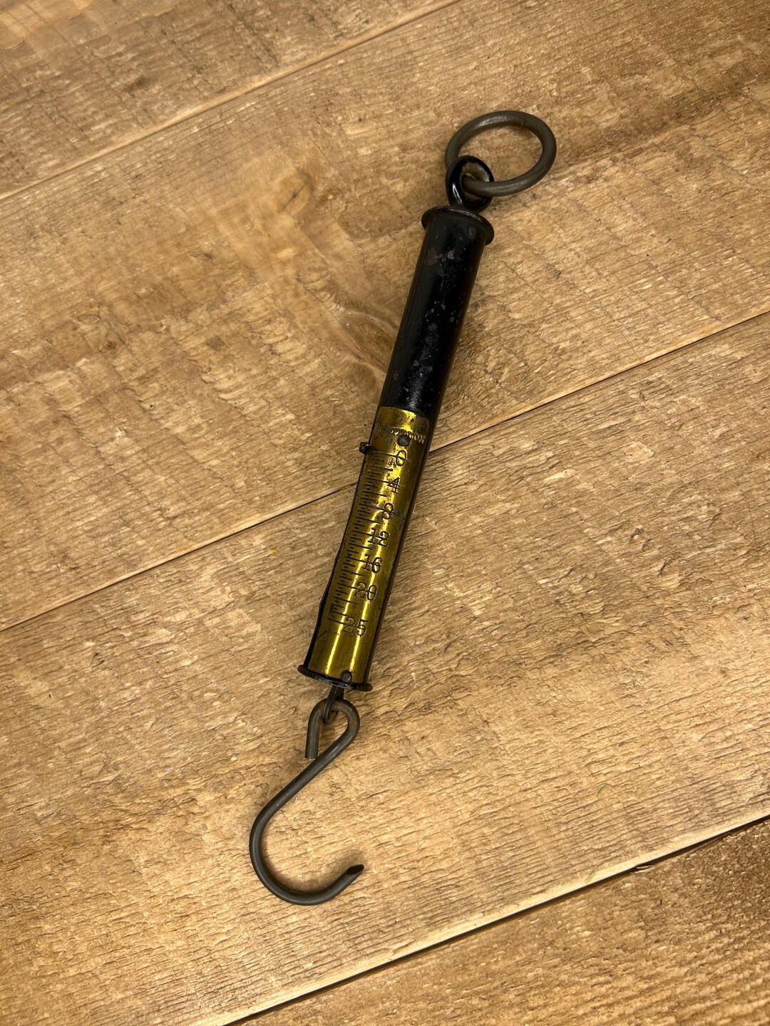 Vintage Metal Brass Chatillon Hanging Scale - Etsy