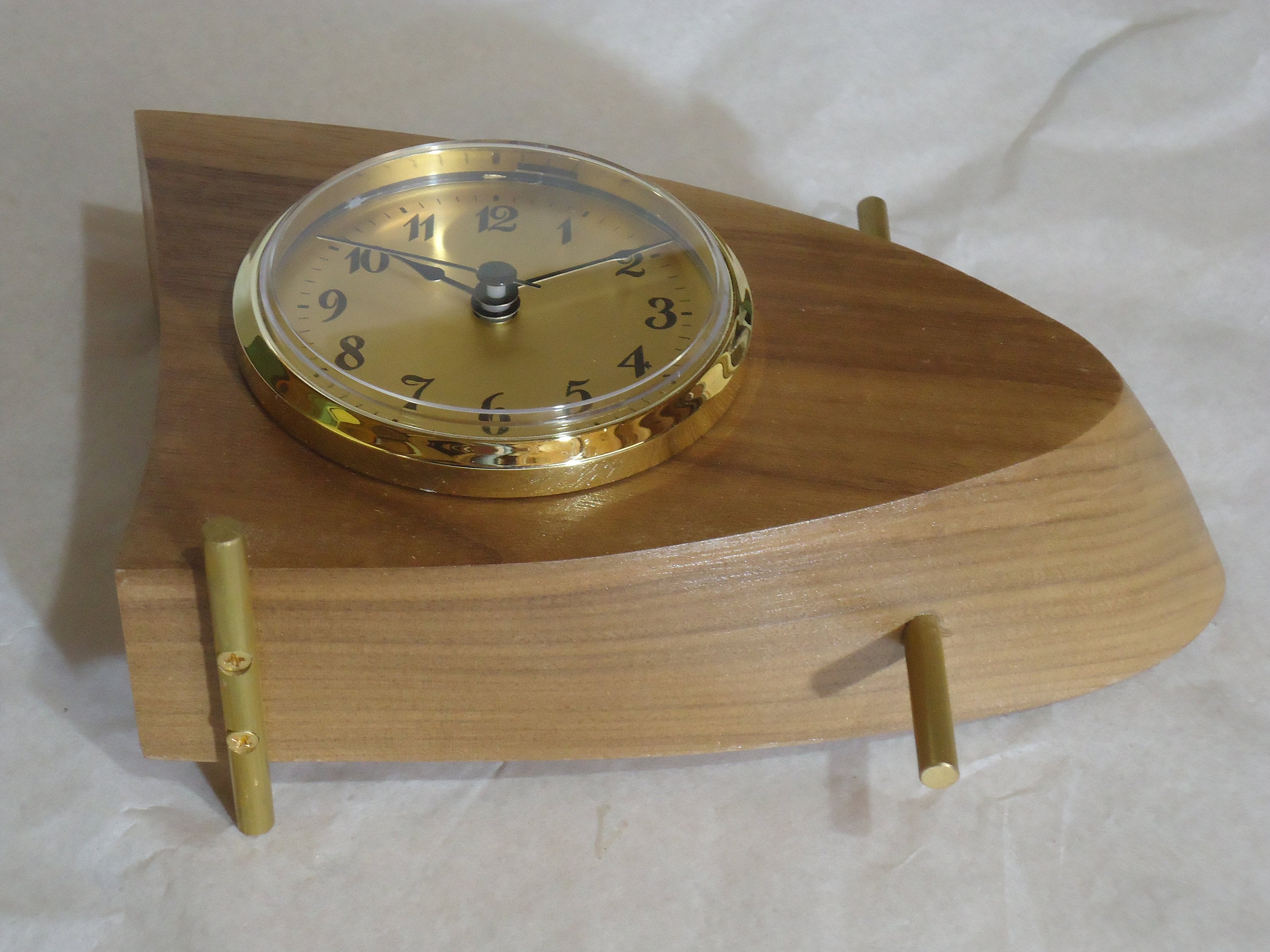 Mid Century Modern Boomerang Clock - Etsy