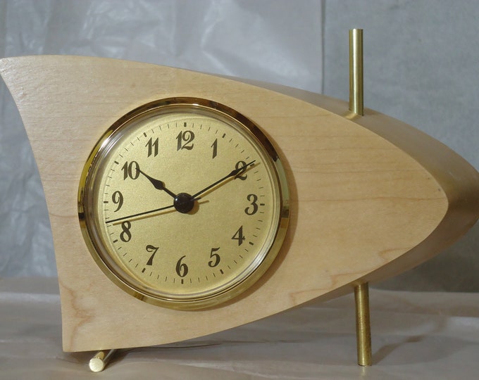 Mid Century Modern Boomerang Clock - Etsy