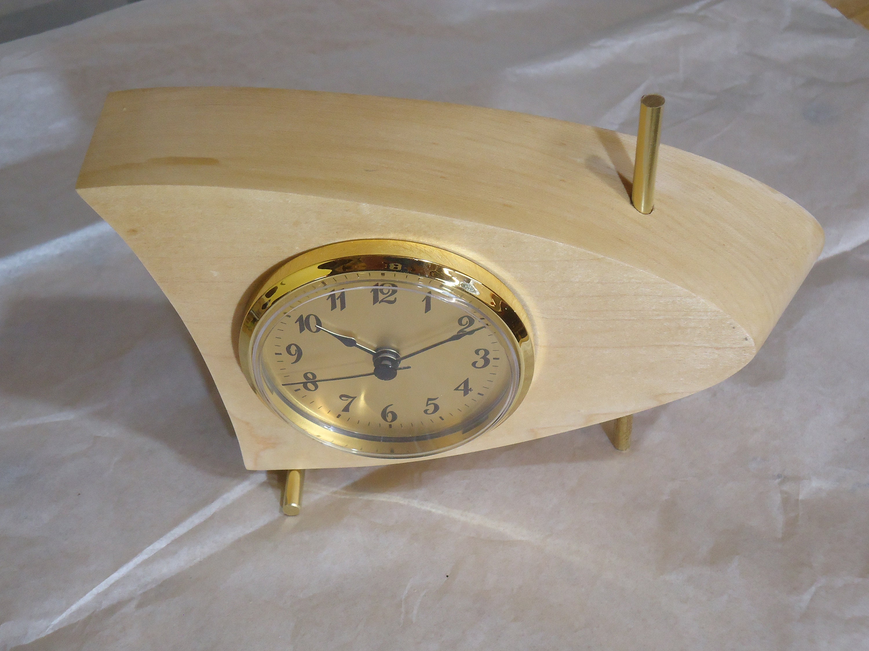 Mid Century Modern Boomerang Clock - Etsy