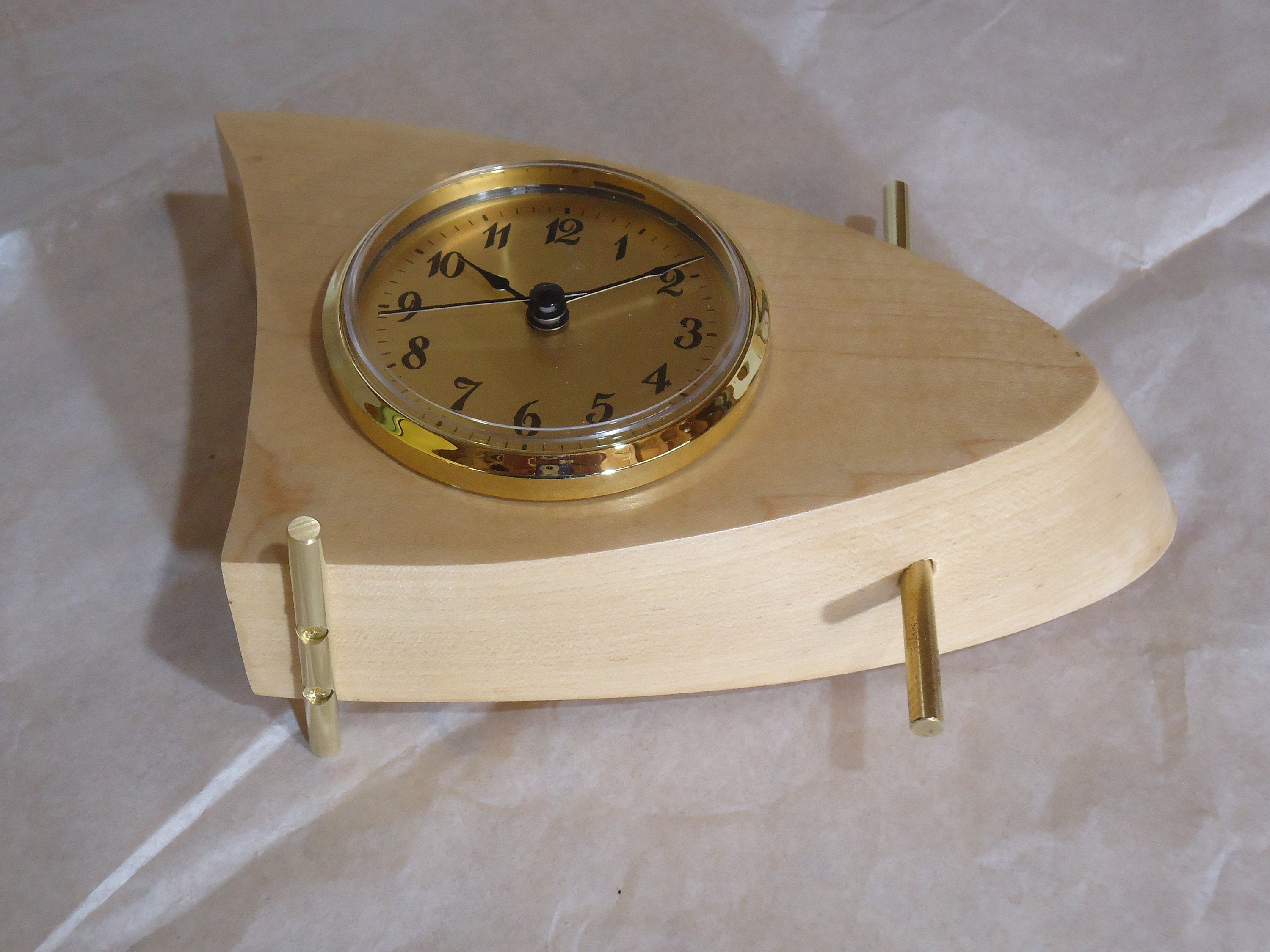 Mid Century Modern Boomerang Clock - Etsy