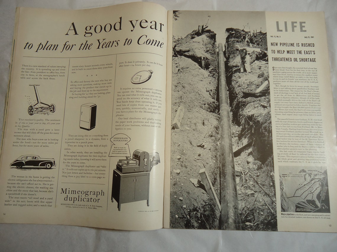 Life Magazine Singapore's Commander in Chief - Etsy