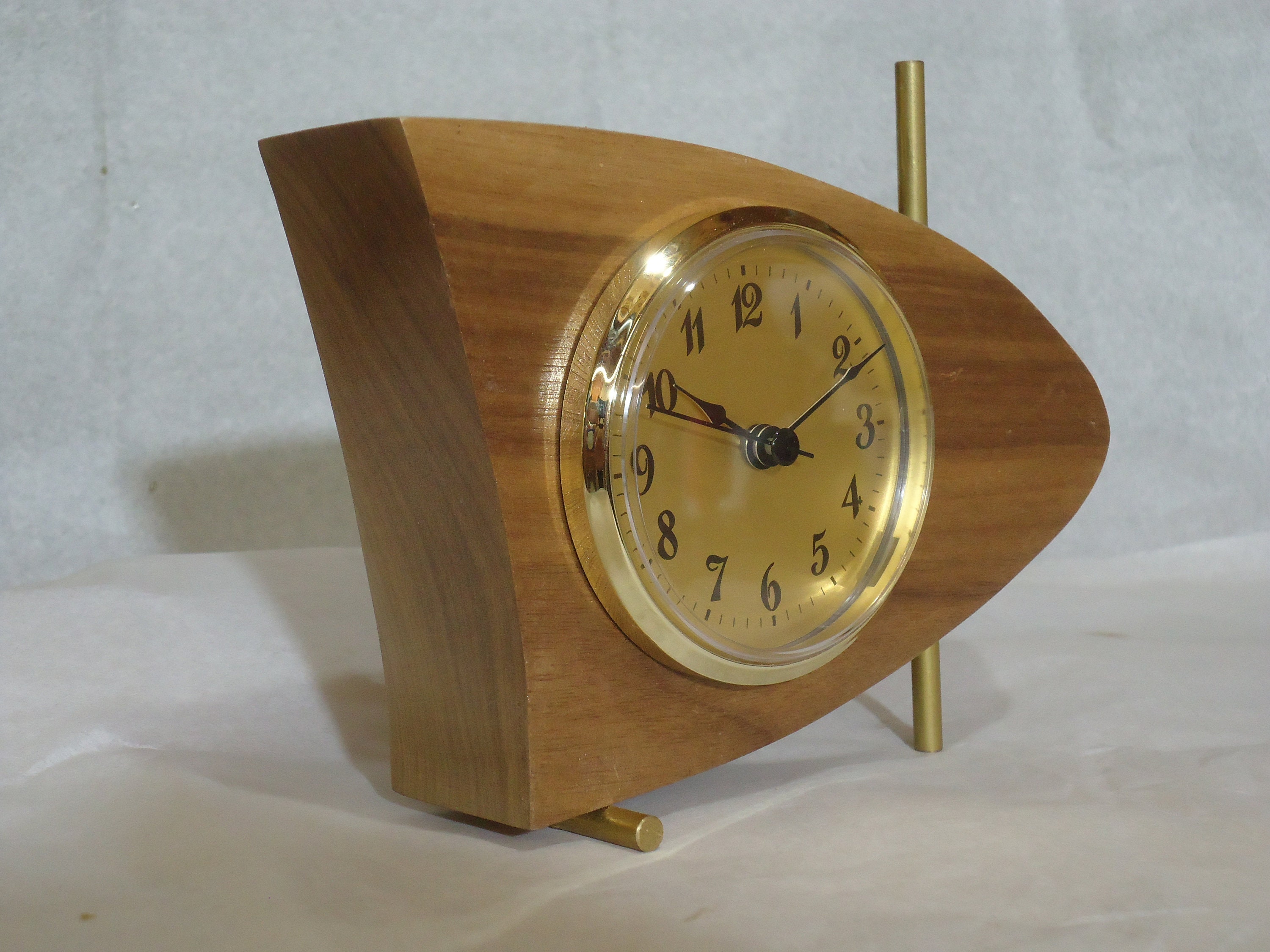 Mid Century Modern Boomerang Clock - Etsy