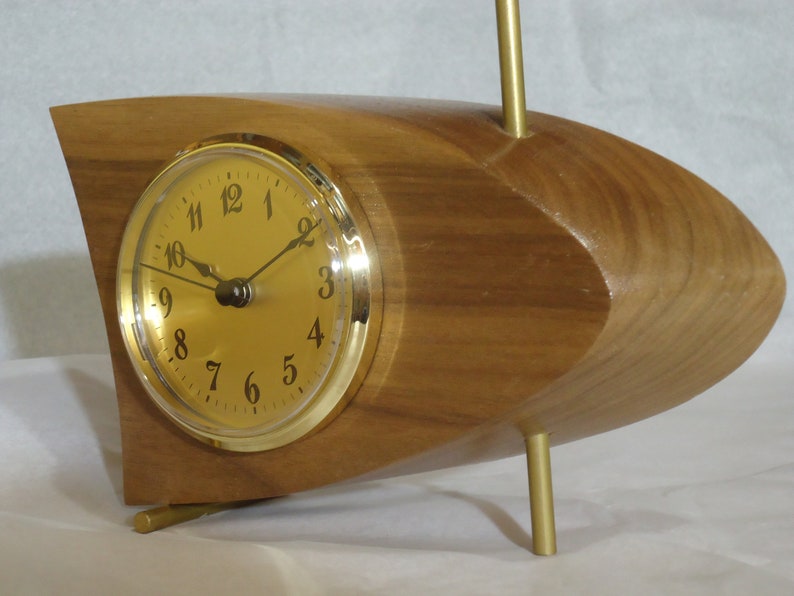 Mid Century Modern Boomerang Clock - Etsy
