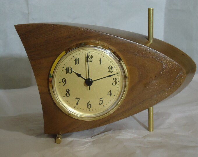 Mid Century Modern Boomerang Clock - Etsy