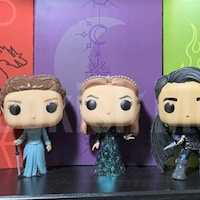Hand Painted Jacks and Evangeline Funko Pop: Fantasy Bookshelf Decor ...