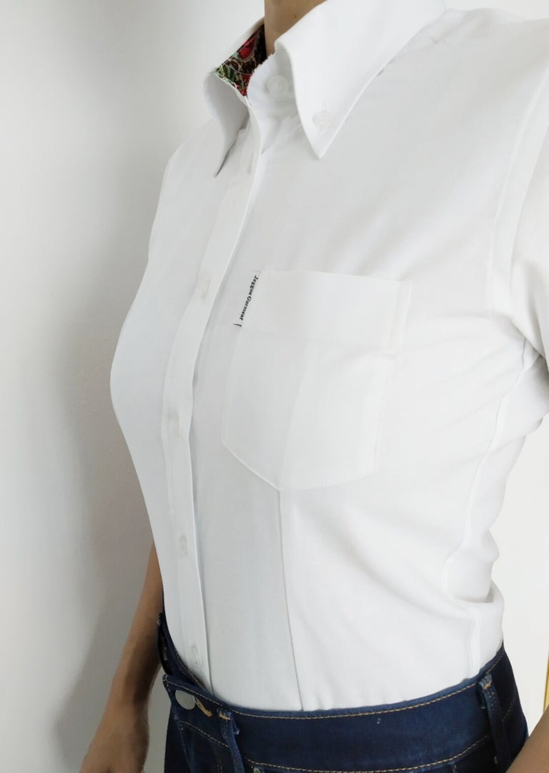 Jeggae Shirt *WHITE* Plain Women's Button Down! - Etsy