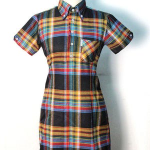 Jeggae Dress *milton* Skingirl/mod Girl/reggae Girl Button Down! - Etsy