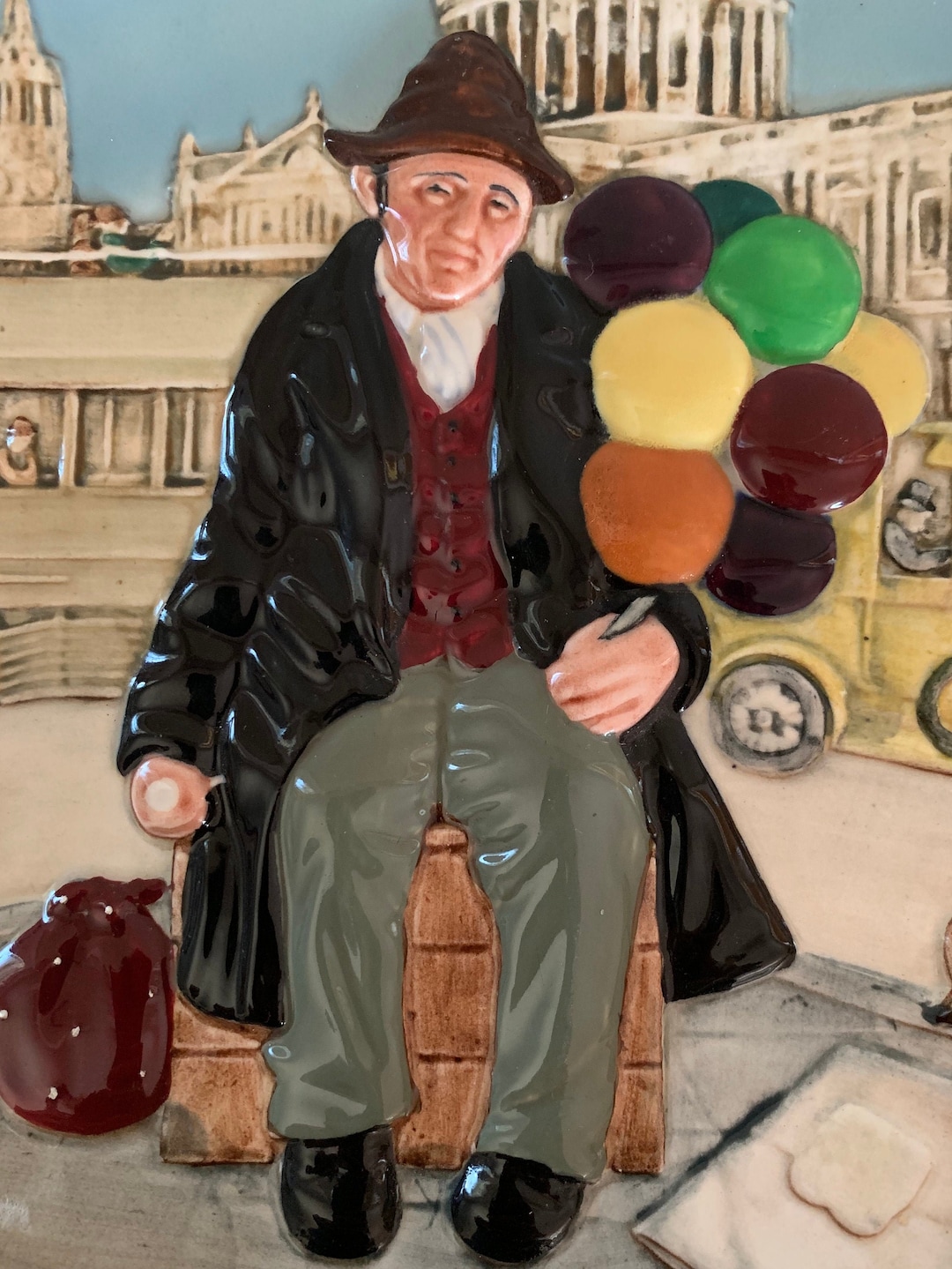 Royal Doulton Balloon Man Plate D6655 - Etsy