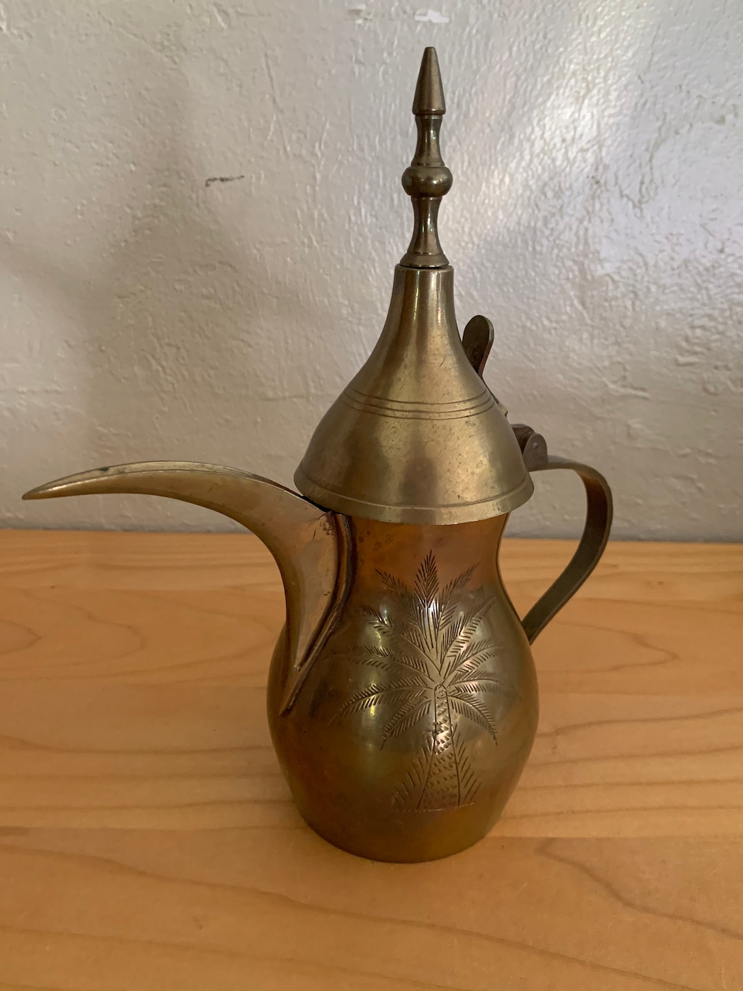 Arabic 1950's Brass Dallah Pot - Etsy