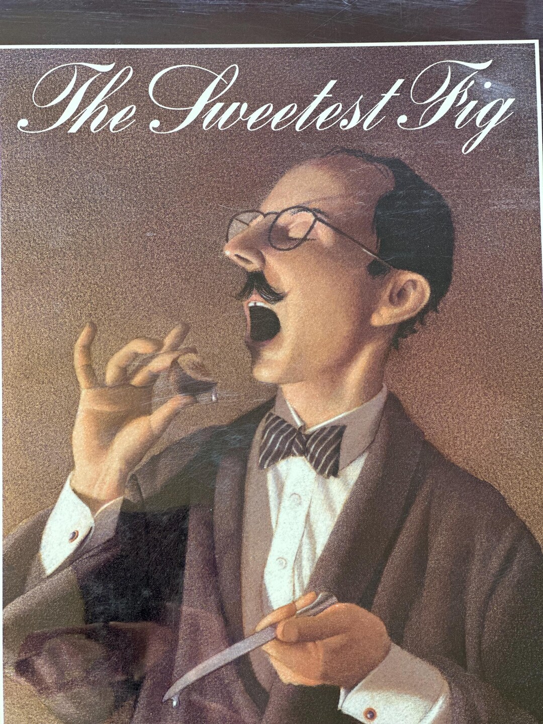The Sweetest Fig HC Vintage Dark Humor Kids Book Chris Van Allsburg VG ...