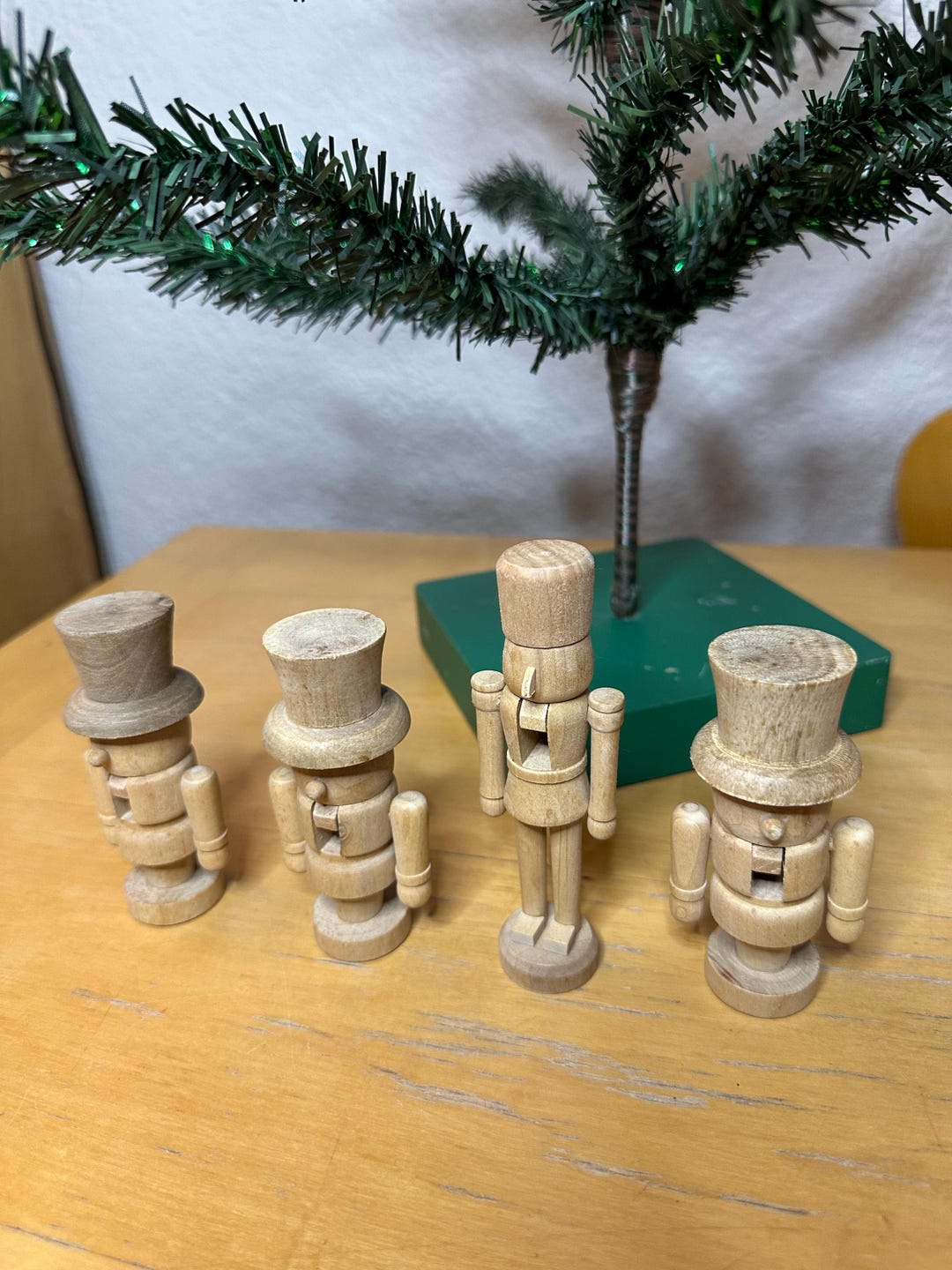 Zim's Unpainted Wooden Mini Nutcrackers Lot - Etsy