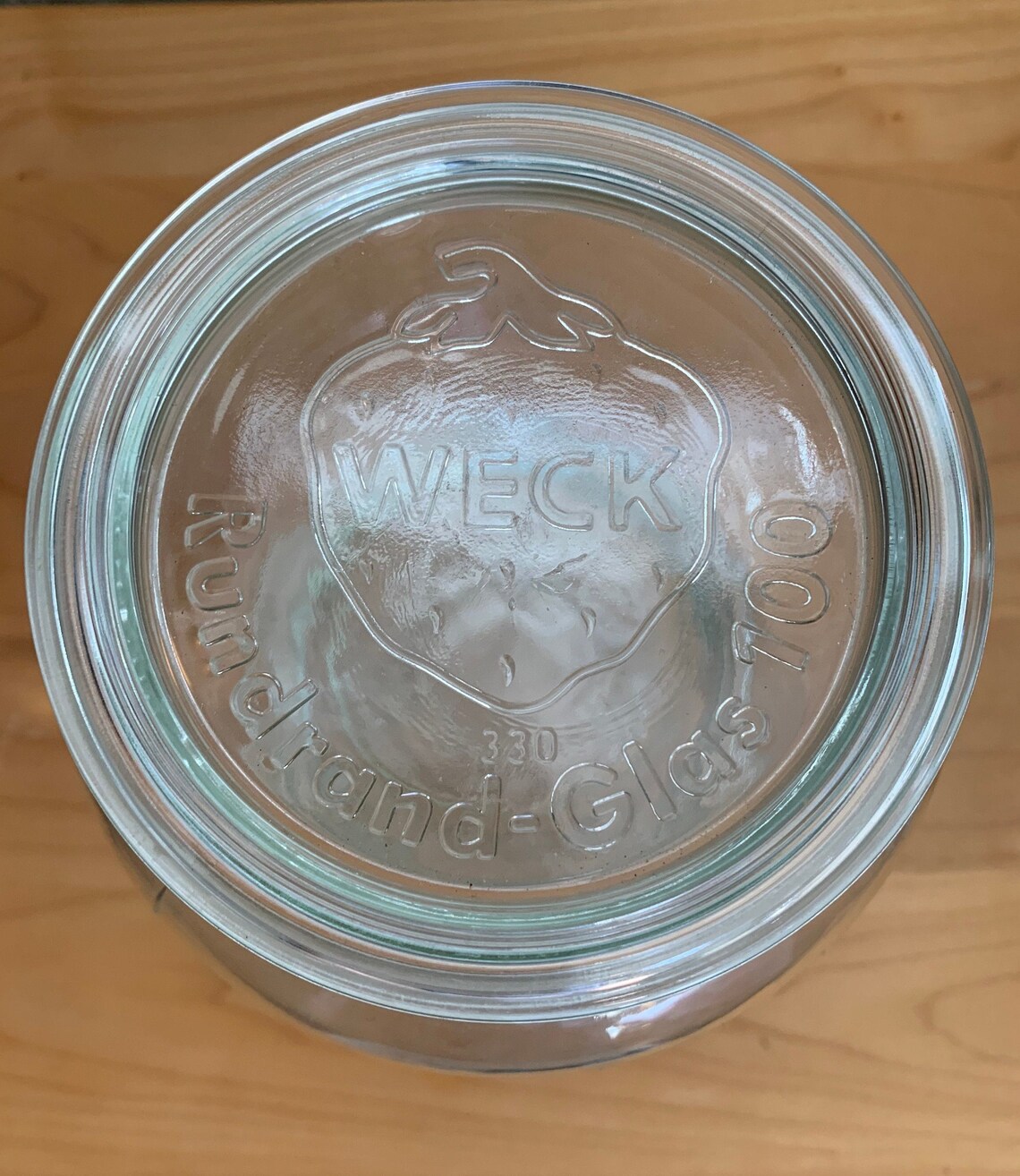 Weck's Vintage Glass Canning Jar Rundrand Glas-100 | Etsy
