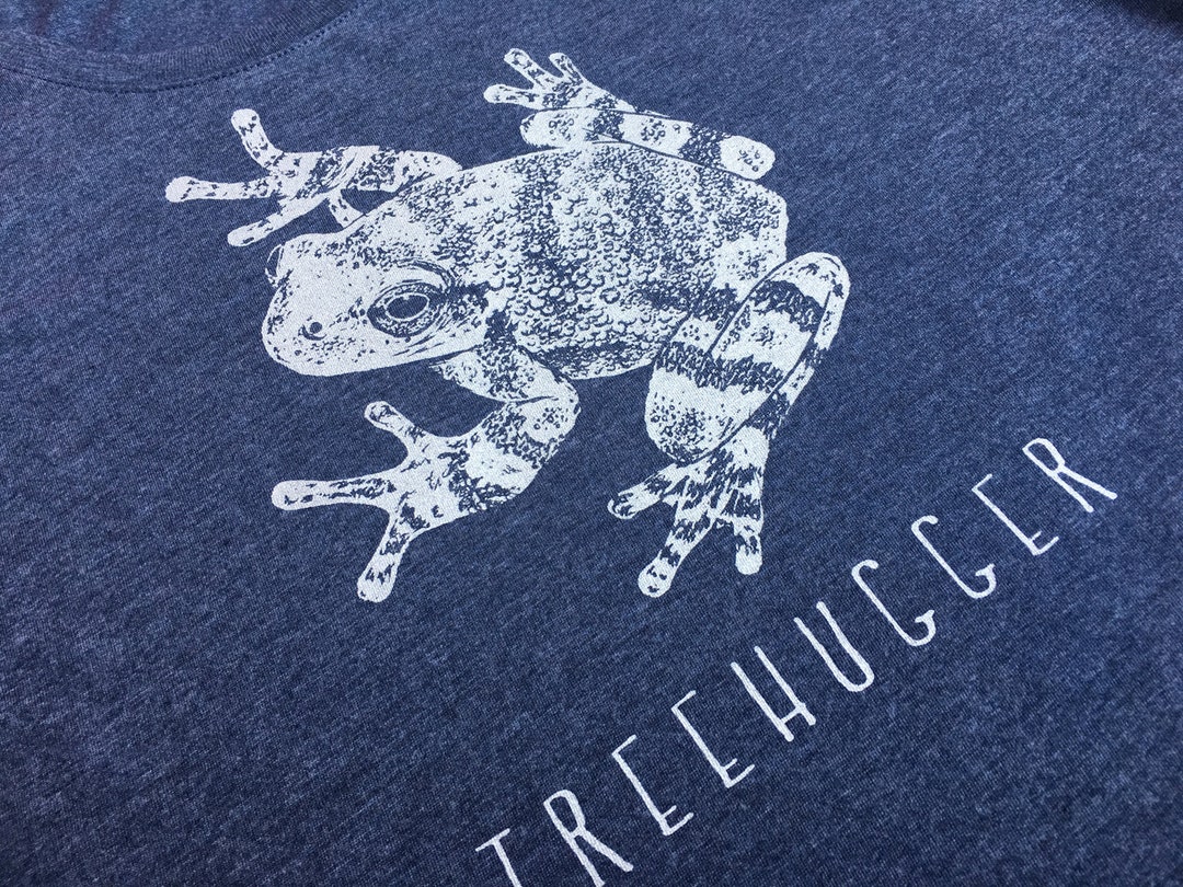 TREE HUGGER - Gray Tree Frog - Shirt - Conservation - Treehugger ...