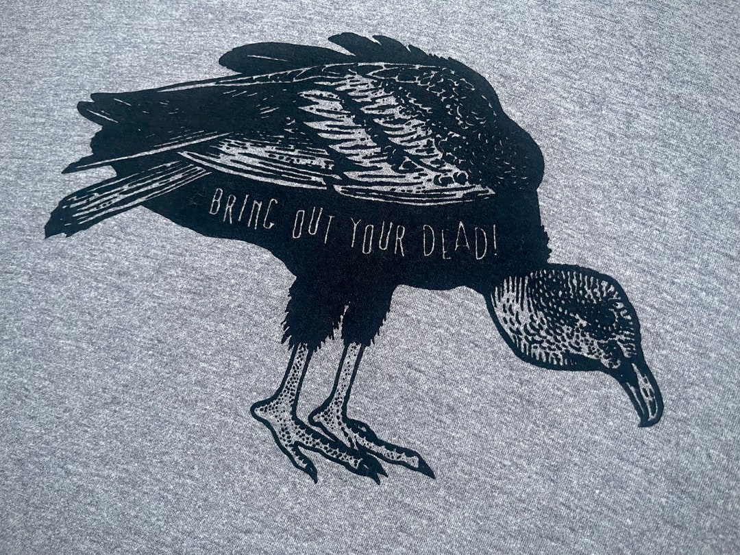 BLACK VULTURE Shirt - Bring Out Your Dead - Python - Monty - Tank - Tee ...