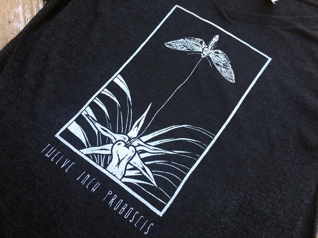 Twelve Inch Proboscis - Shirt - Darwin's Moth - Adaptation - Orchid ...