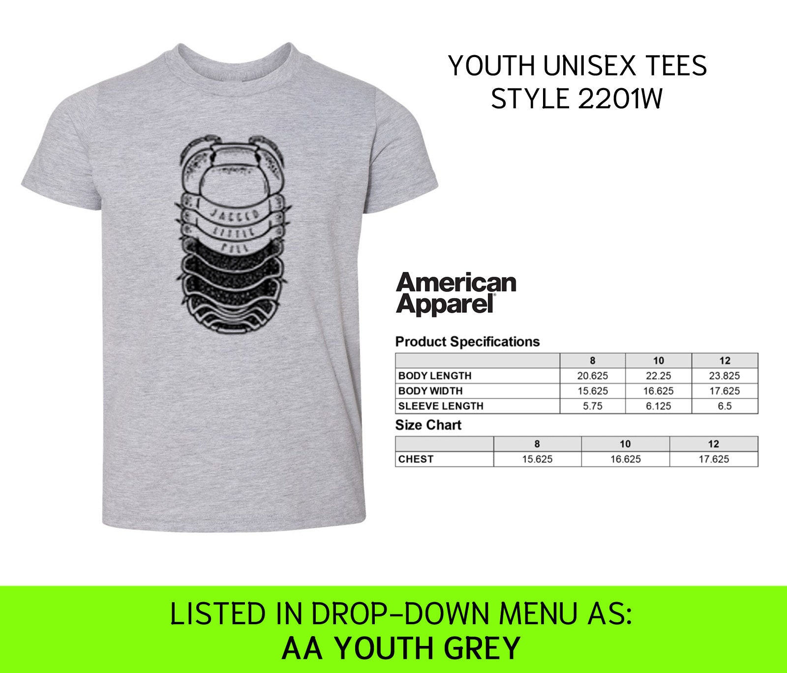 JAGGED LITTLE PILL Shirt Isopod Pill Bug Woodlouse Roly Poly - Etsy