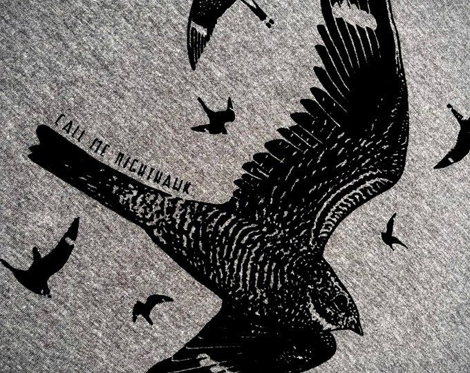 Common Nighthawk on Kraft - Etsy