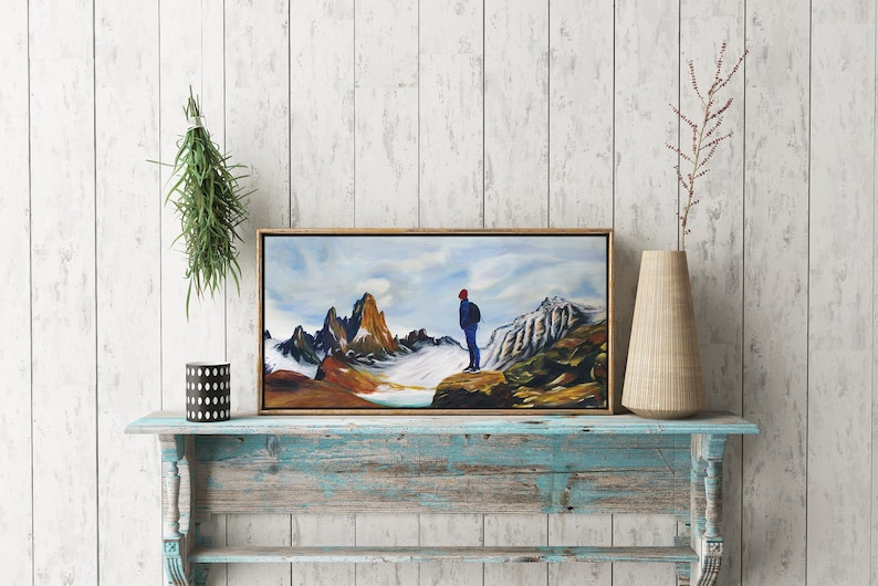 Patagonia - Landscape Painting Wall Art Home Decor Prints Wall Decor - Etsy