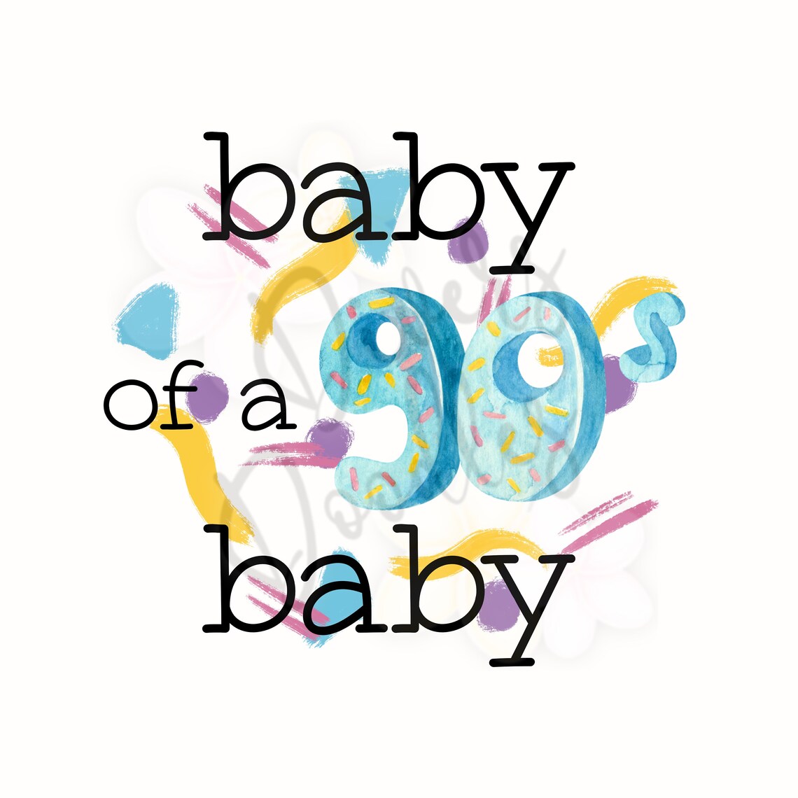 90s Baby PNG 90s Sublimation Downloads 90s Digital Download - Etsy