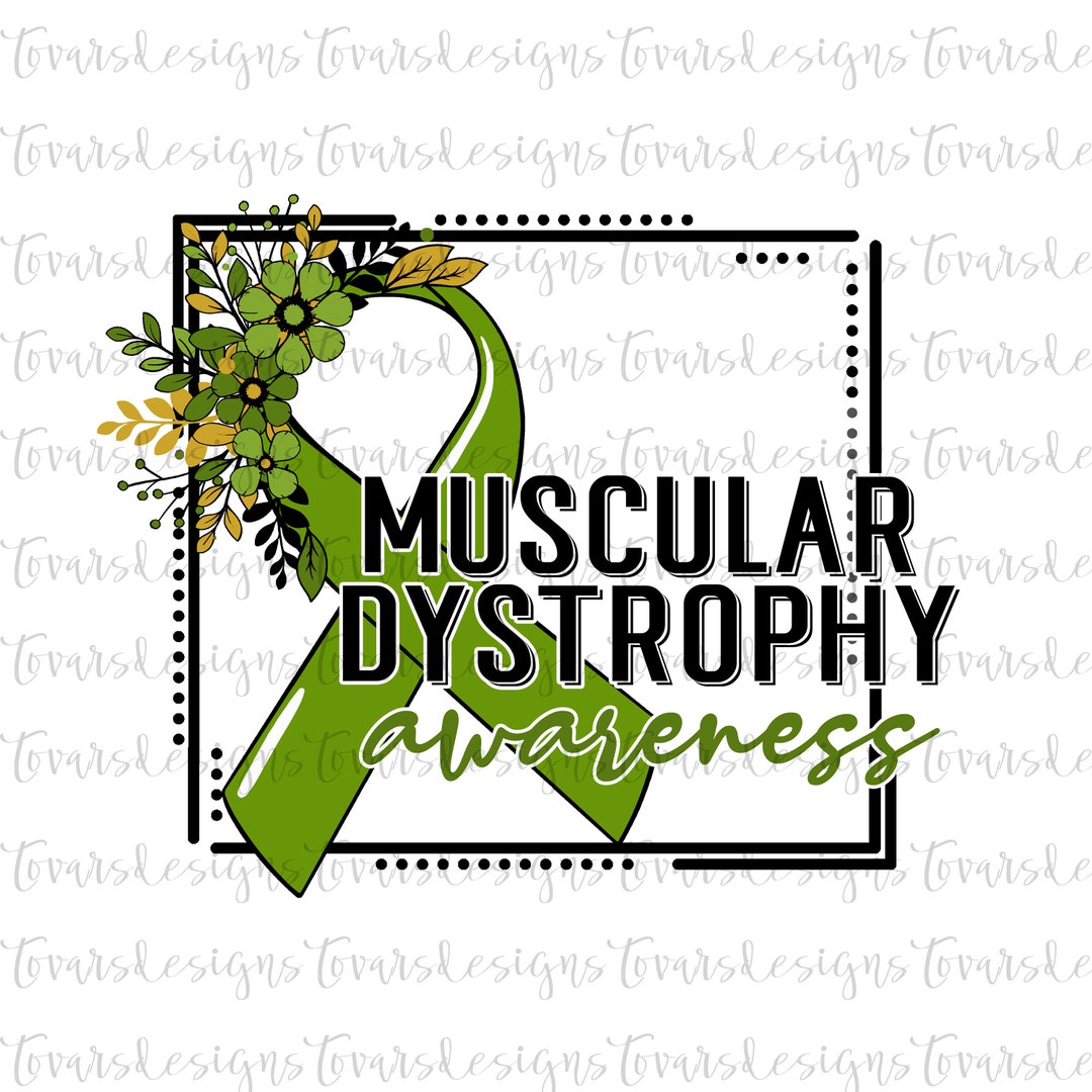 Floral Muscular Dystrophy Awareness Png, Muscular Dystrophy Awareness ...